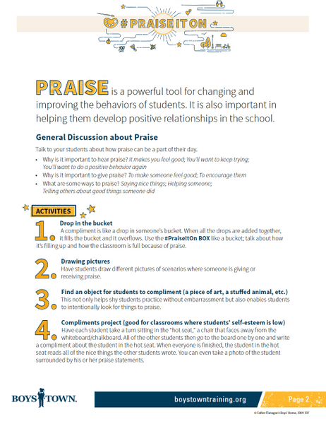 Download the free packet today: