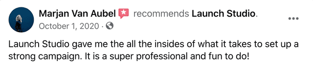 Kickstarter Masterclass by Launch Studio