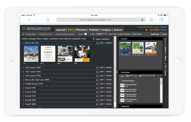 World's Leading Magazine Flat Plan Software