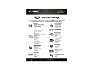 ACP Grounding Electrical Fittings | All Current