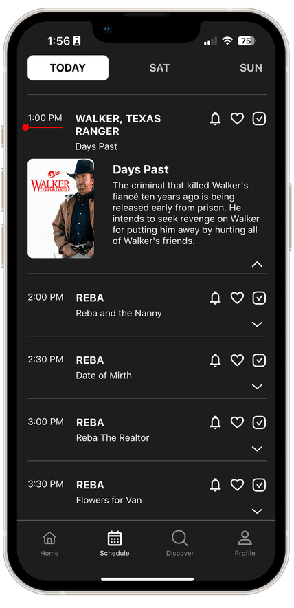 Download the FREE My UPtv app for iOS and Android