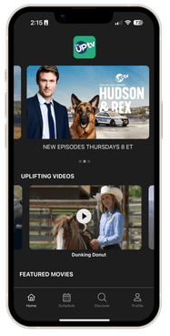 Download the FREE My UPtv app for iOS and Android