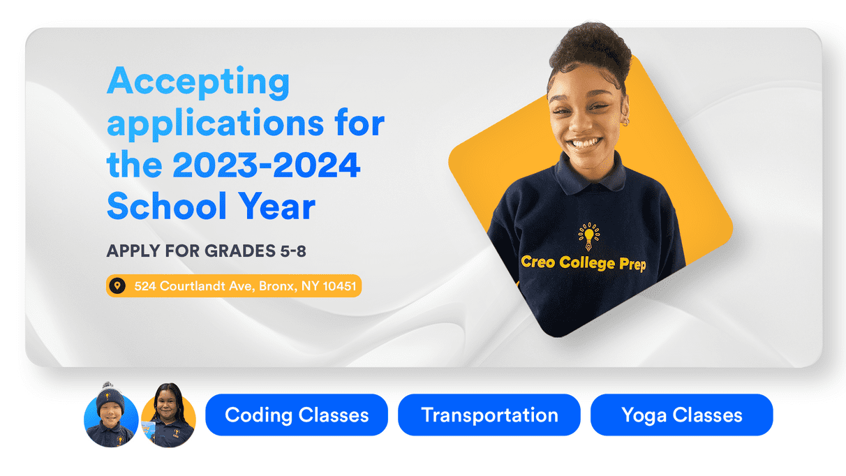 Creo College Prep - A Leading Charter School in the Bronx, New York