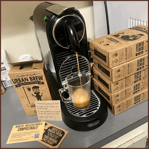 Urban Brew Strong Coffee 100 Pack