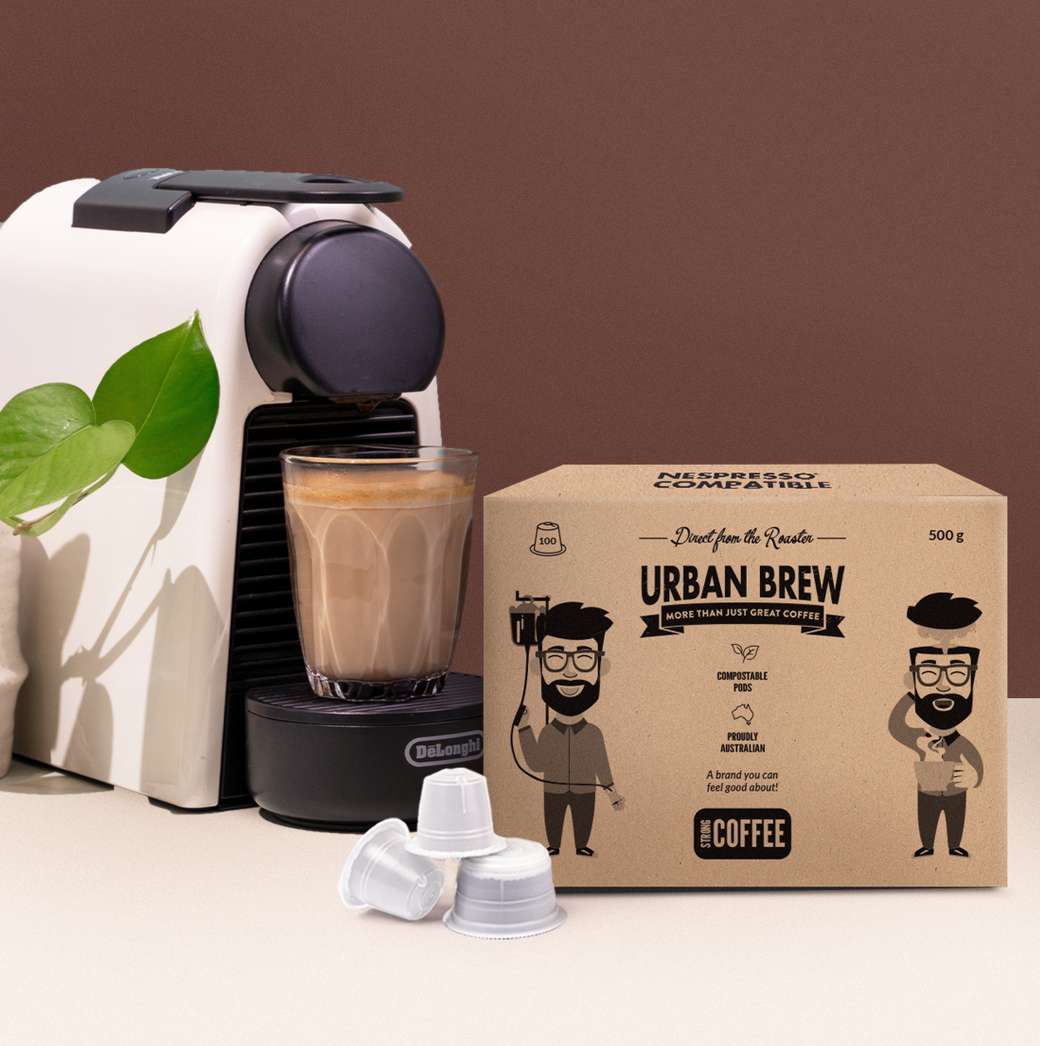 Urban Brew Strong Coffee 100 Pack