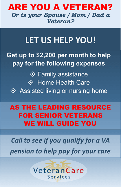 Veteran Care Services - Aid & Attendance Pension