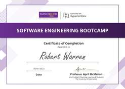 Online Coding Bootcamps | 3-6 months | The University of Manchester