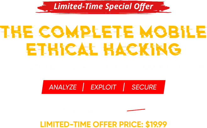 Master Mobile Ethical Hacking Hands-on