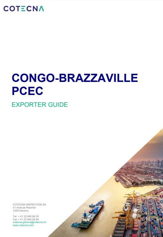 Exporter Guide Congo Brazzaville & PCEC | Cotecna