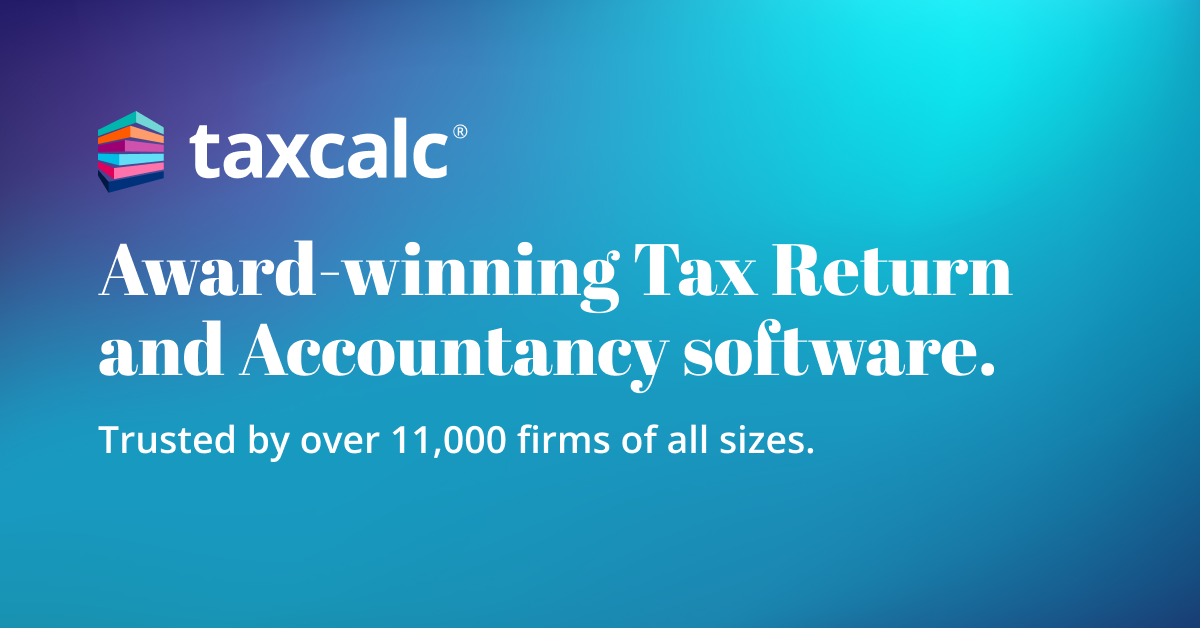 TaxCalc | Accountancy and Tax Return Software | Software for ...