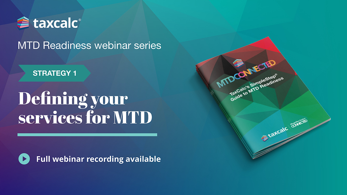 TaxCalc - Defining your services for MTD