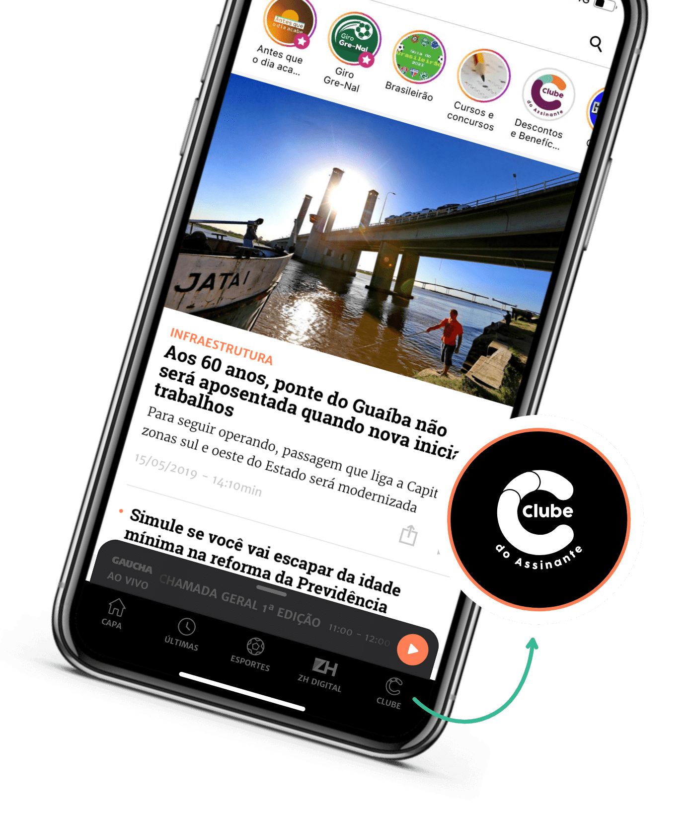 GZH e Clube | Notícias e descontos em um só lugar