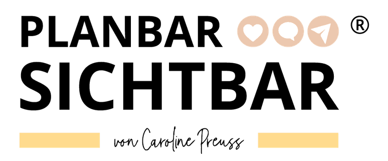 Planbar Sichtbar - Das 12-Monats Online-Programm für deine ersten ...