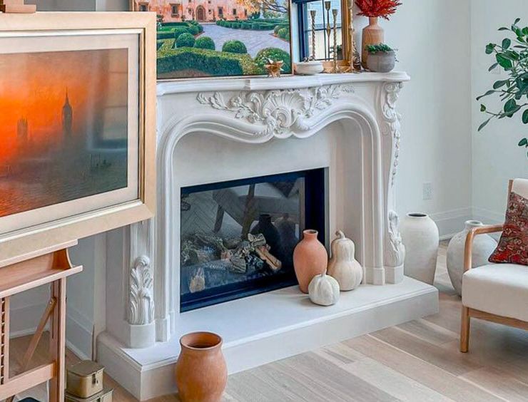 Custom Stone Fireplace Mantels ⎥Omega Mantels