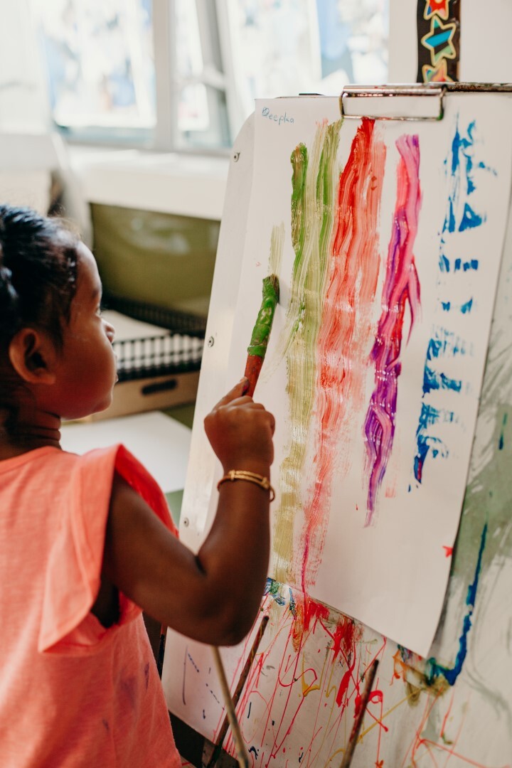 Painting and drawing is such a satisfying learning experience for young ...