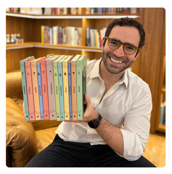 Bookster pelo mundo com TAG Livros