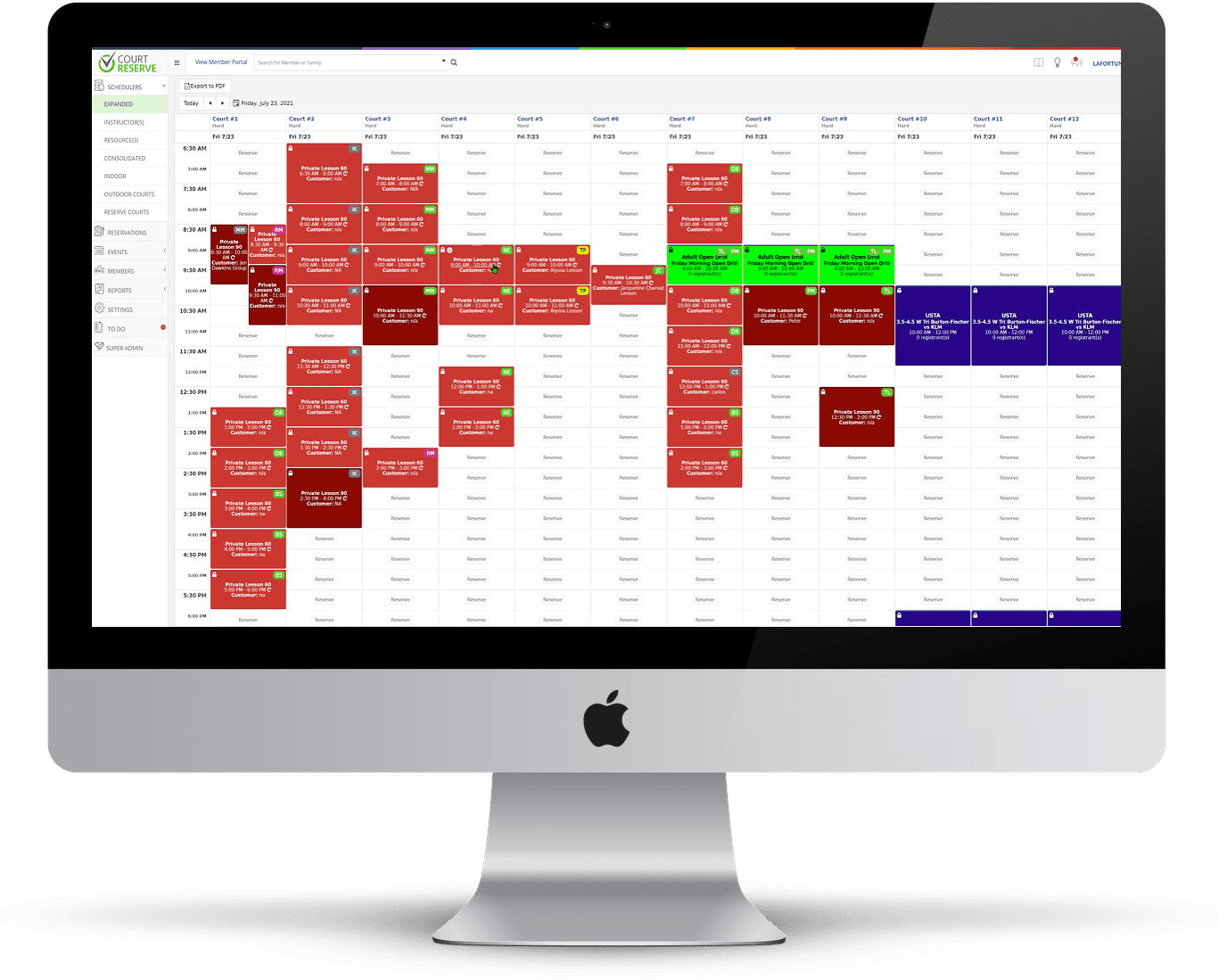 Club Management & Court Reservation Software - CourtReserve