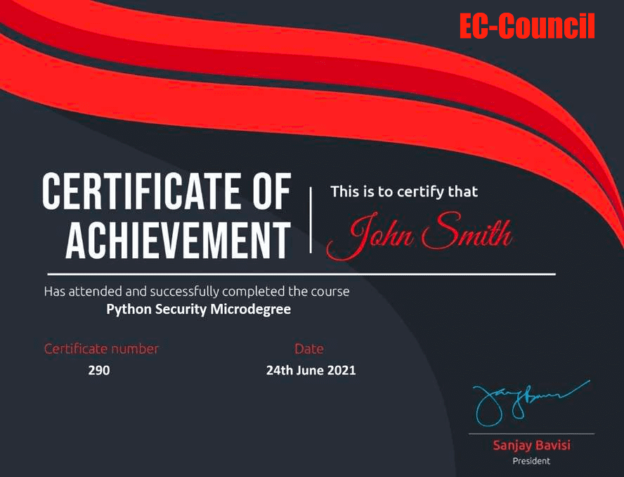 Python Security Microdegree