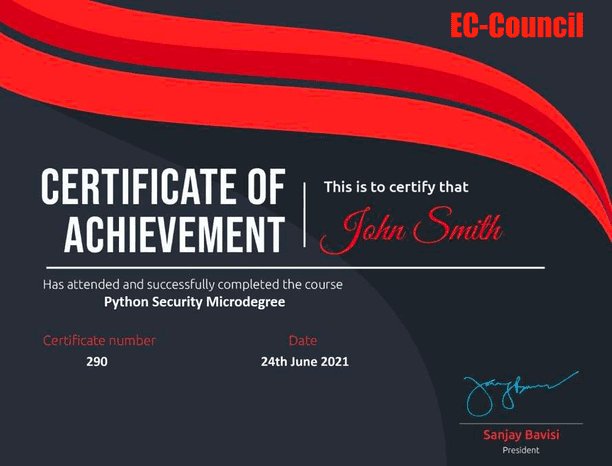 Python Security Microdegree