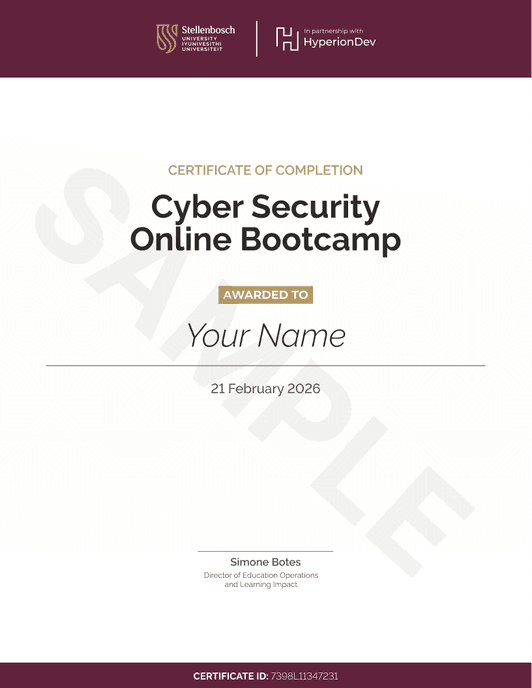 Cybersecurity Bootcamp | 3-6 Months | Become a Cybersecurity Analyst