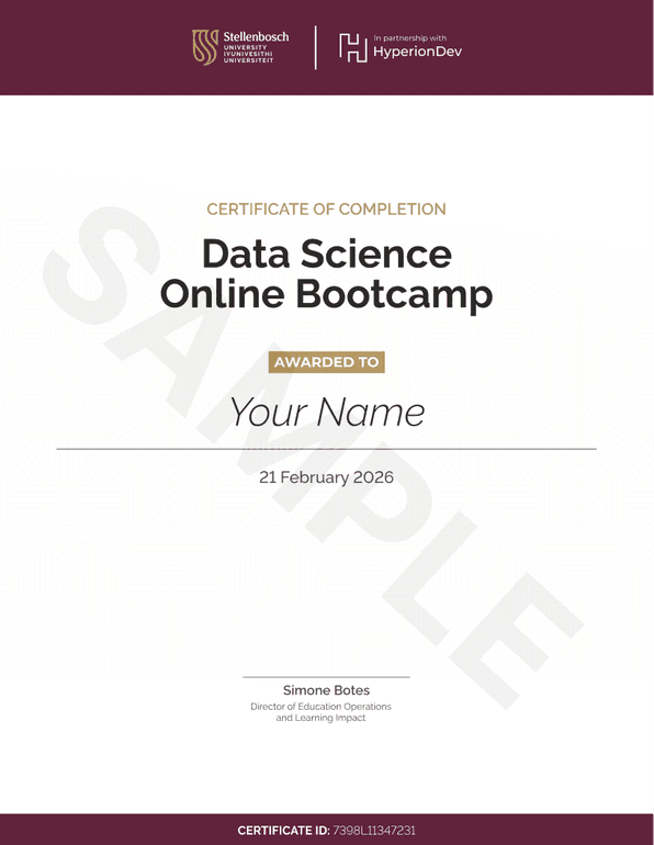 Data Science Bootcamp | 3-6 Months | Become a Data Analyst