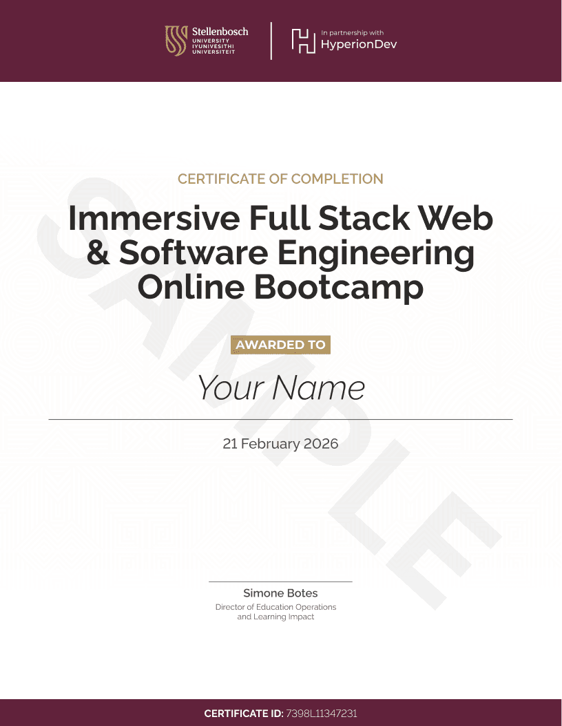 Full Stack Development Bootcamp | 6-12 Months | Become an Full Stack Developer
