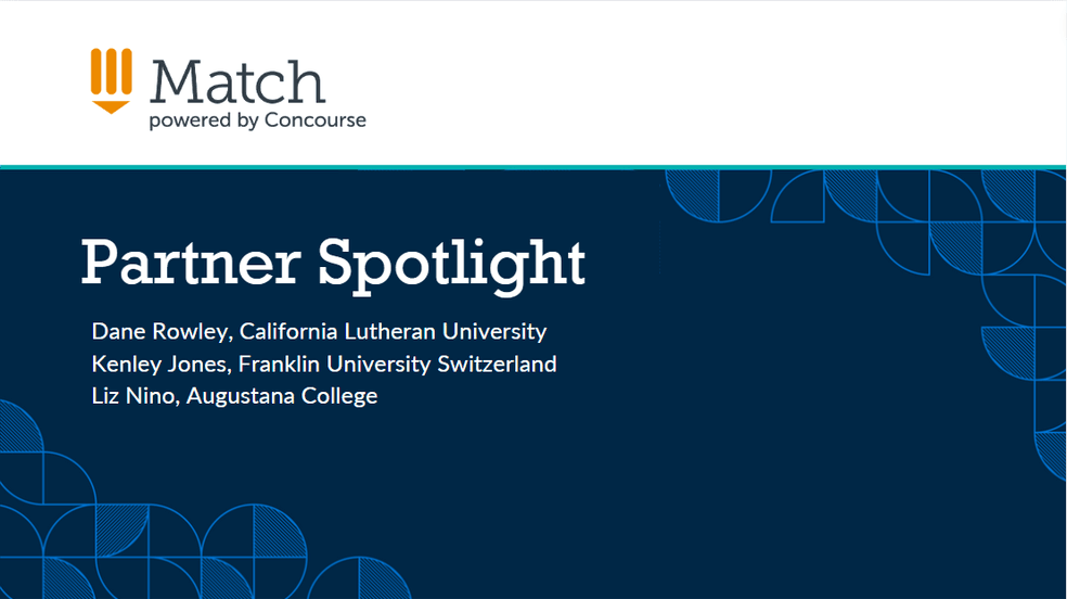 In this recording, you'll hear firsthand from institutions that have ...