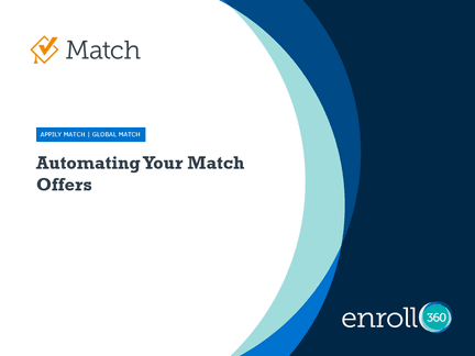 Three Pitfalls of Your Match Direct Admissions Strategy