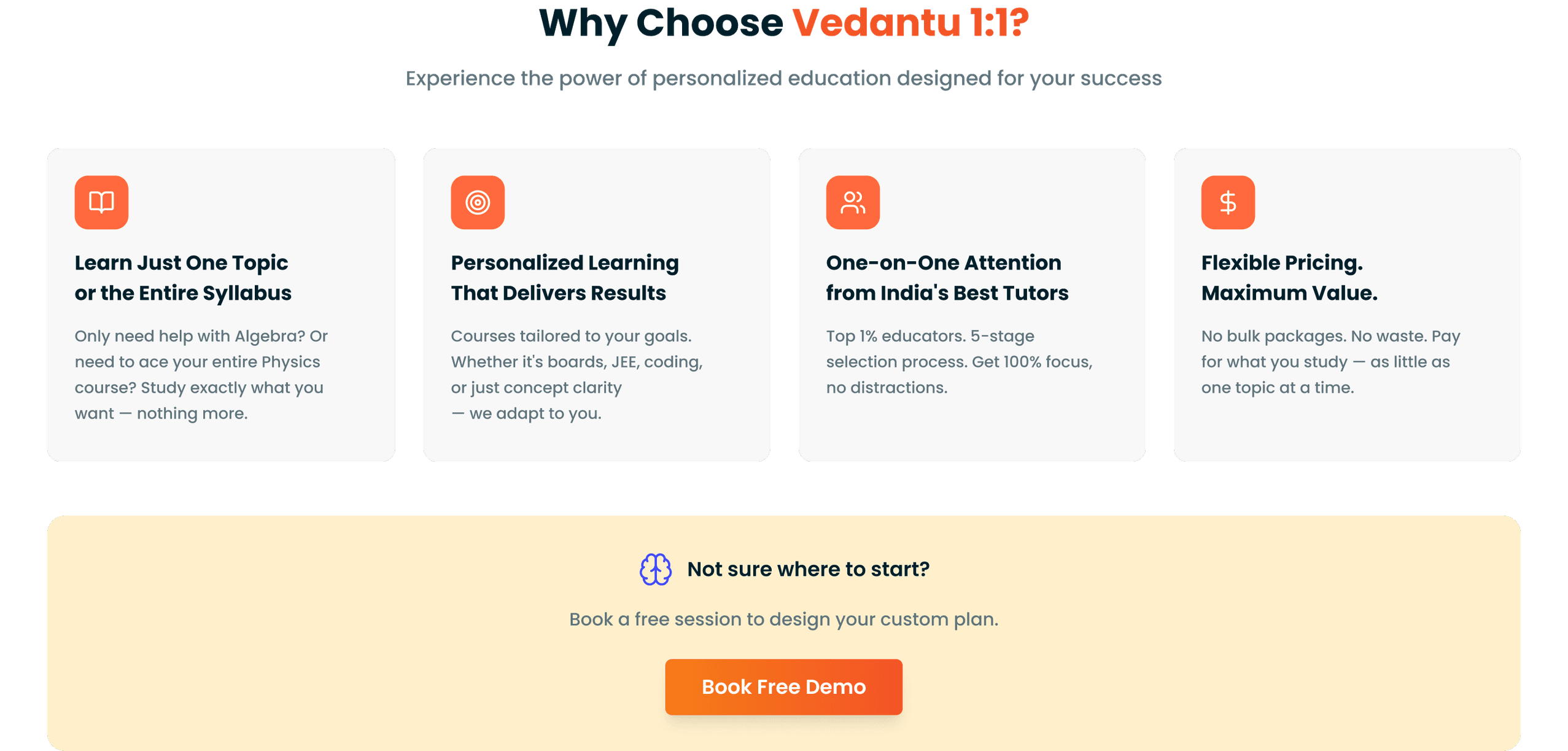 Vedantu One to One Live Private Tuition