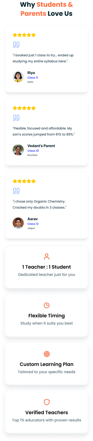 Vedantu One to One Live Private Tuition