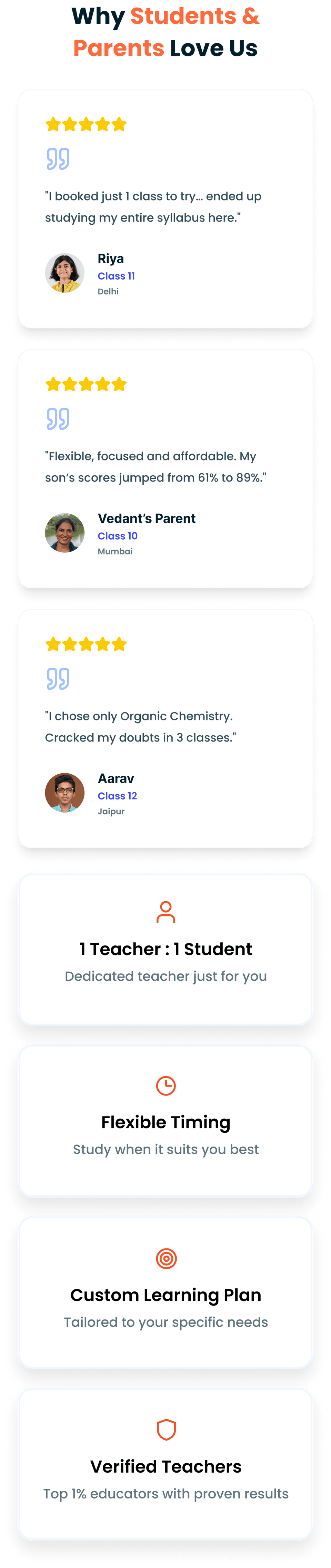 Vedantu One to One Live Private Tuition