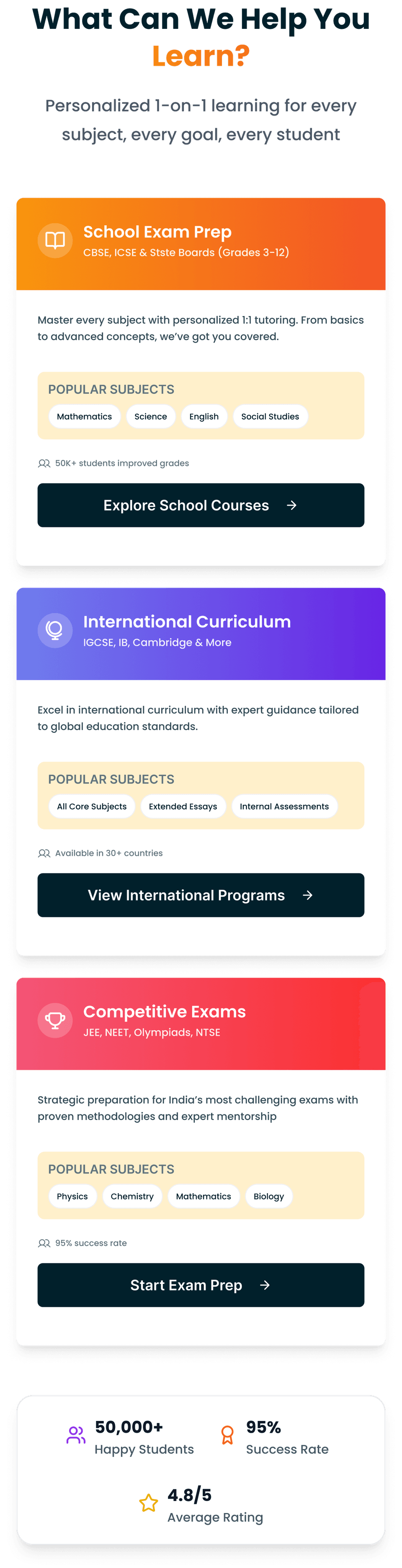 Vedantu One to One Live Private Tuition