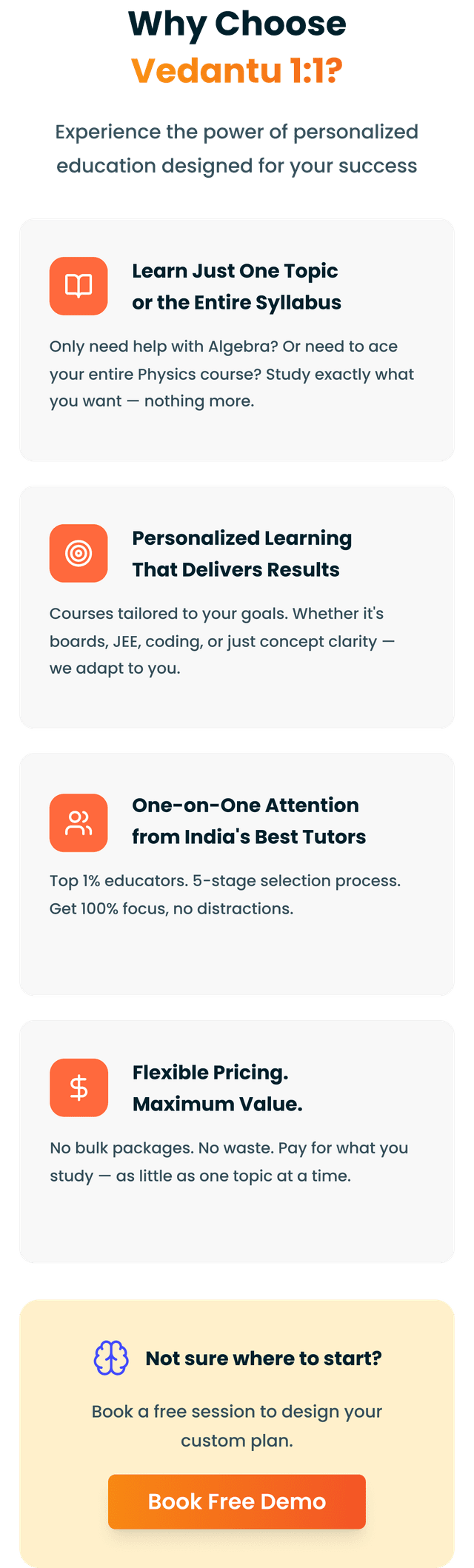 Vedantu One to One Live Private Tuition