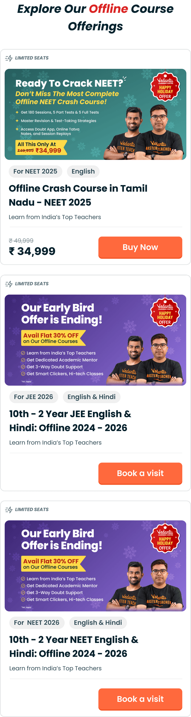 Explore Offline Courses