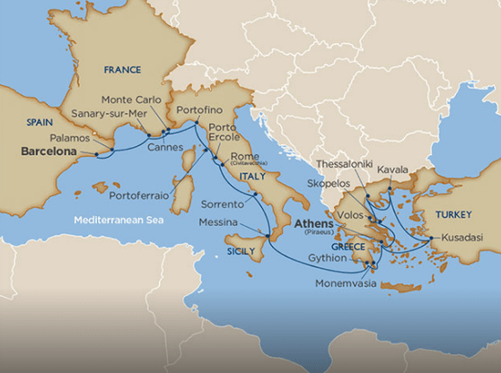 Windstar Greek Isles Itineraries