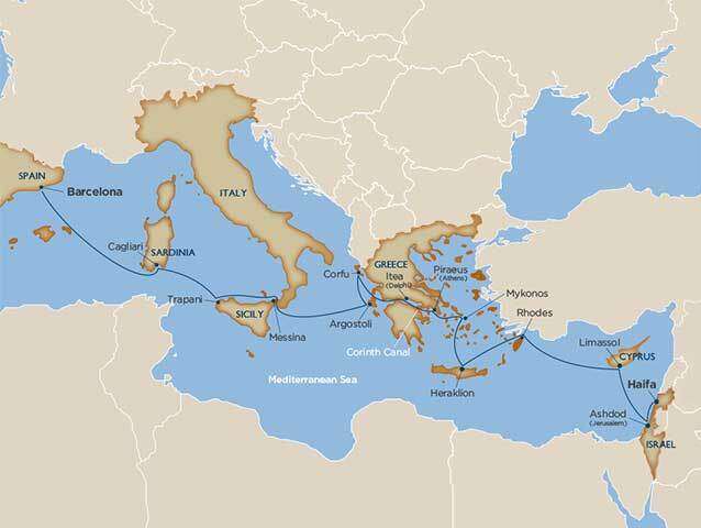 Windstar Greek Isles Itineraries