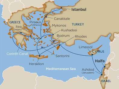 Windstar Greek Isles Itineraries