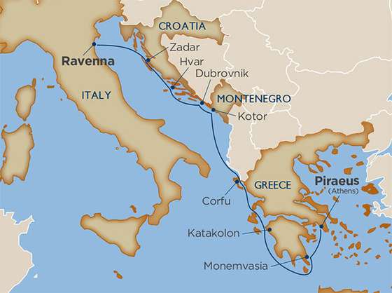 Windstar Greek Isles Itineraries