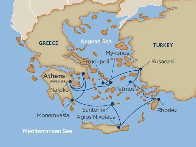 Windstar Greek Isles Itineraries