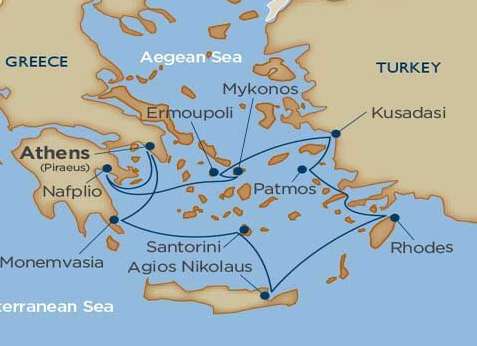 Windstar Greek Isles Itineraries