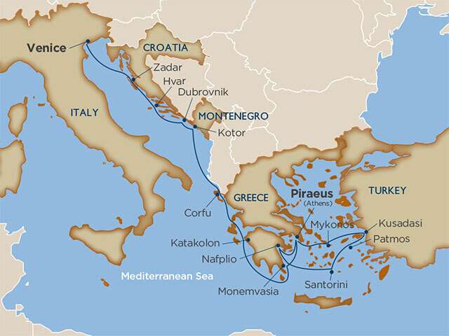 Windstar Greek Isles Itineraries