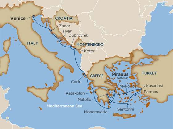 Windstar Greek Isles Itineraries