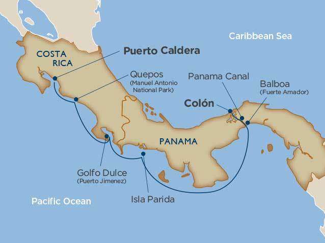 Windstar Panama & Costa Rica Cruises