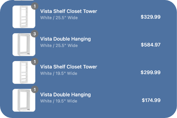 Modular Closets – Custom Closets at DIY Prices