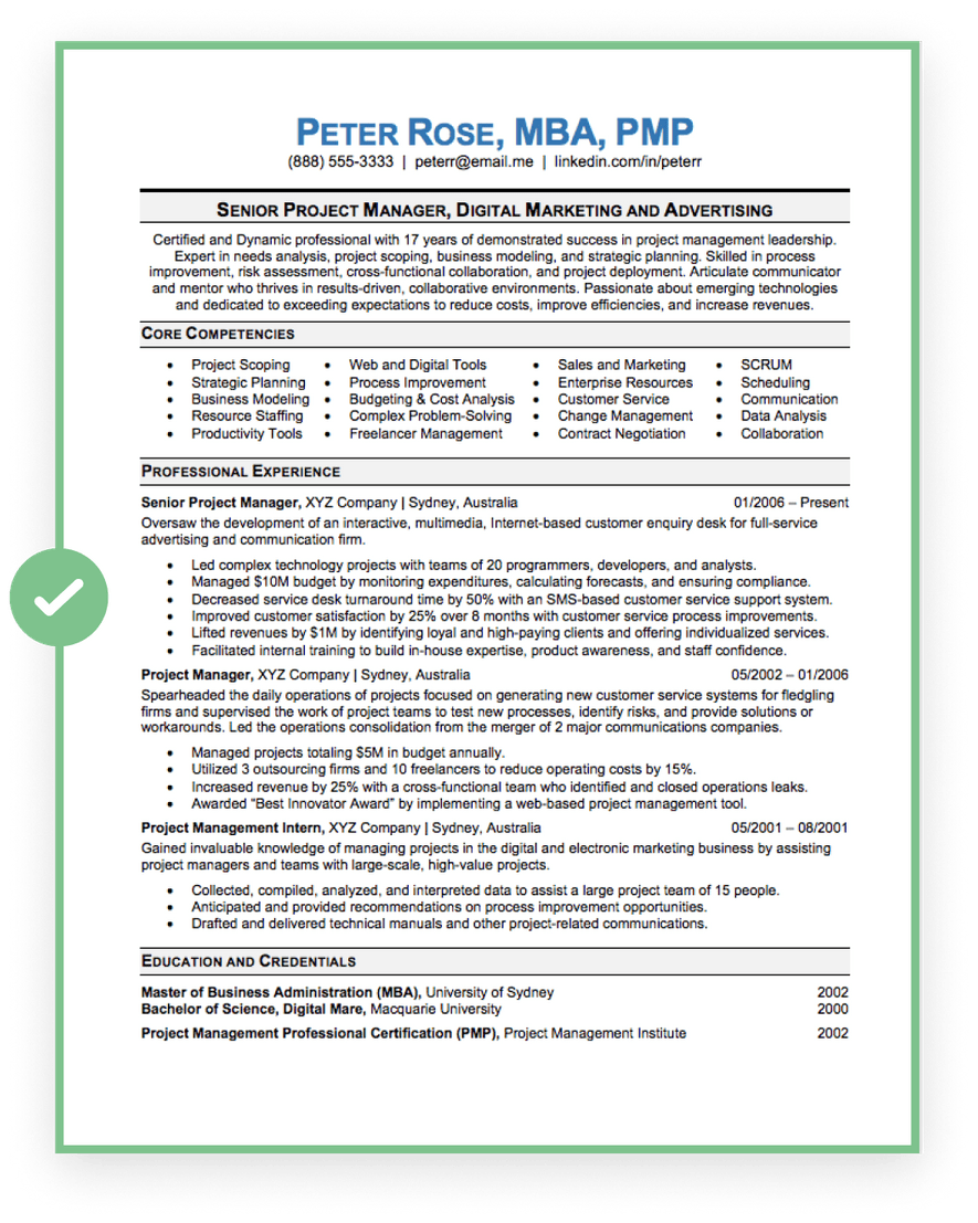 Professional Resume Writers