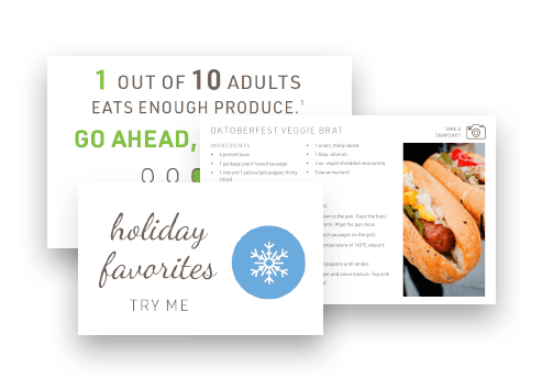 Free Signs from UNFI Fresh