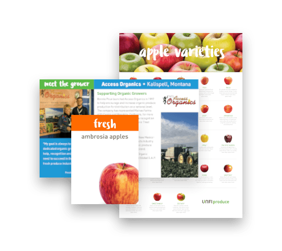 Free Signs from UNFI Fresh