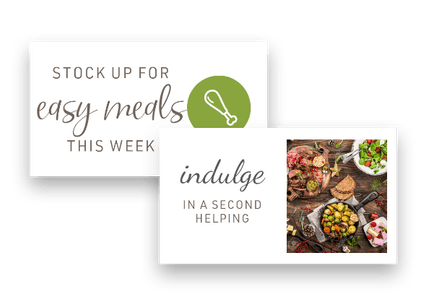 Free Signs from UNFI Fresh