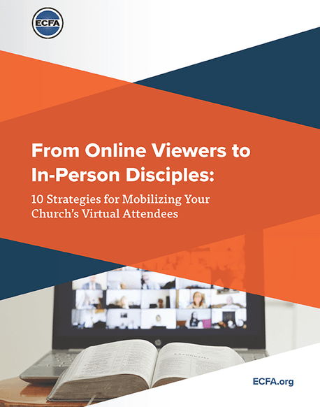 Free Guide 10 Strategies for Mobilizing Your Church’s Virtual Attendees