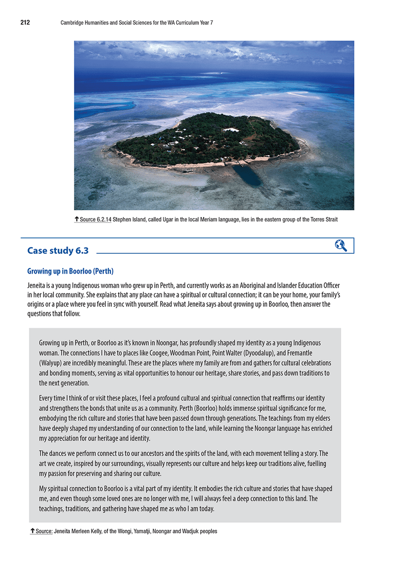 Cambridge Humanities and Social Science for the WA Curriculum